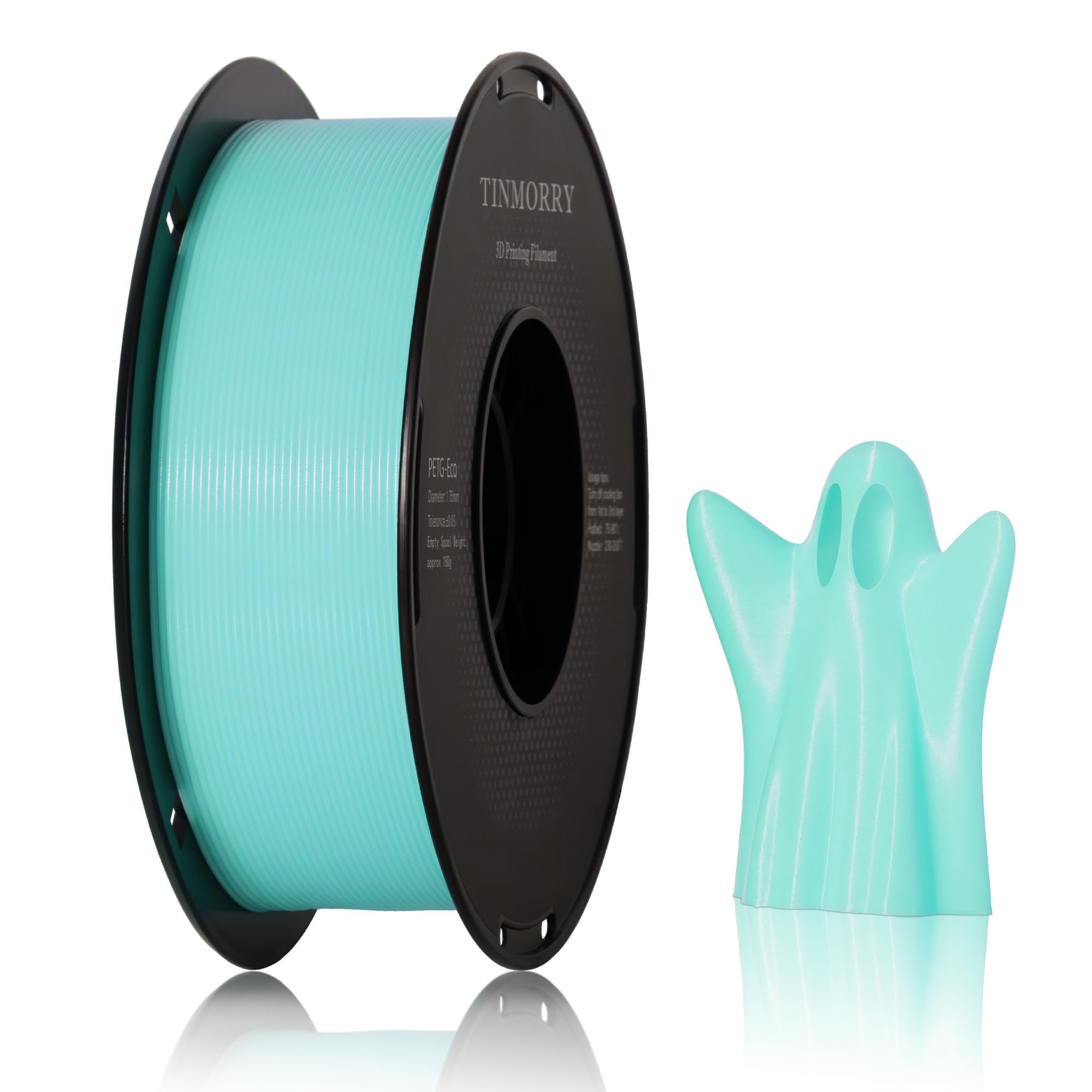 Glowing PETG 3D Printer Filament 1.75mm, 1 KG, Glow Light Orange ...