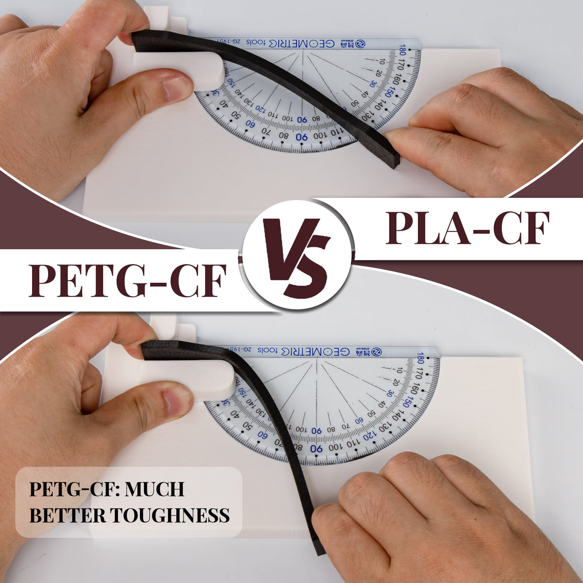 Carbon Fiber PETG Filament 1.75mm, TINMORRY PETG-CF 3D Printing Filame ...