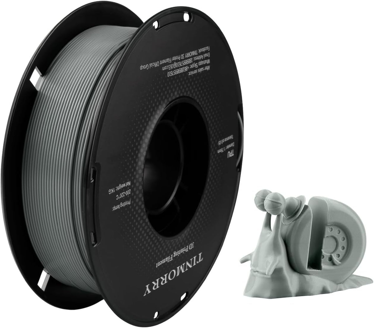 14 Rolls TPU Filament 1.75mm, TINMORRY 95A-TPU 3D Printing Filament fo ...